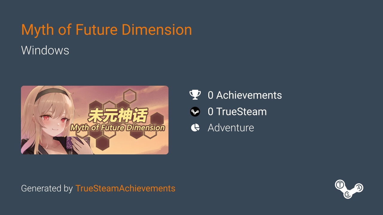 Myth of Future Dimension Achievements | TrueSteamAchievements