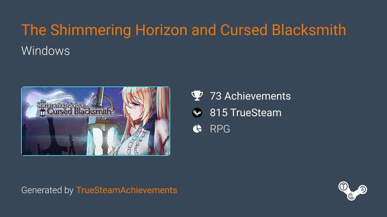 The Shimmering Horizon and Cursed Blacksmith Achievements
