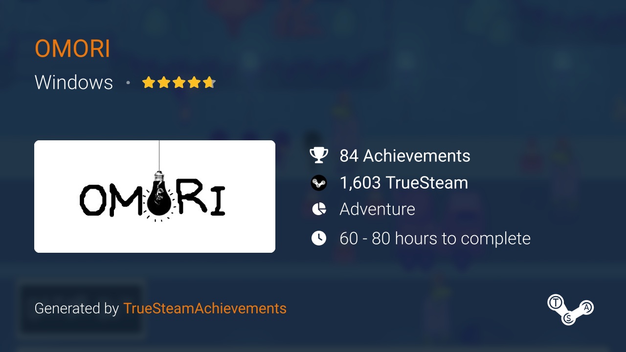 OMORI Achievements | TrueSteamAchievements