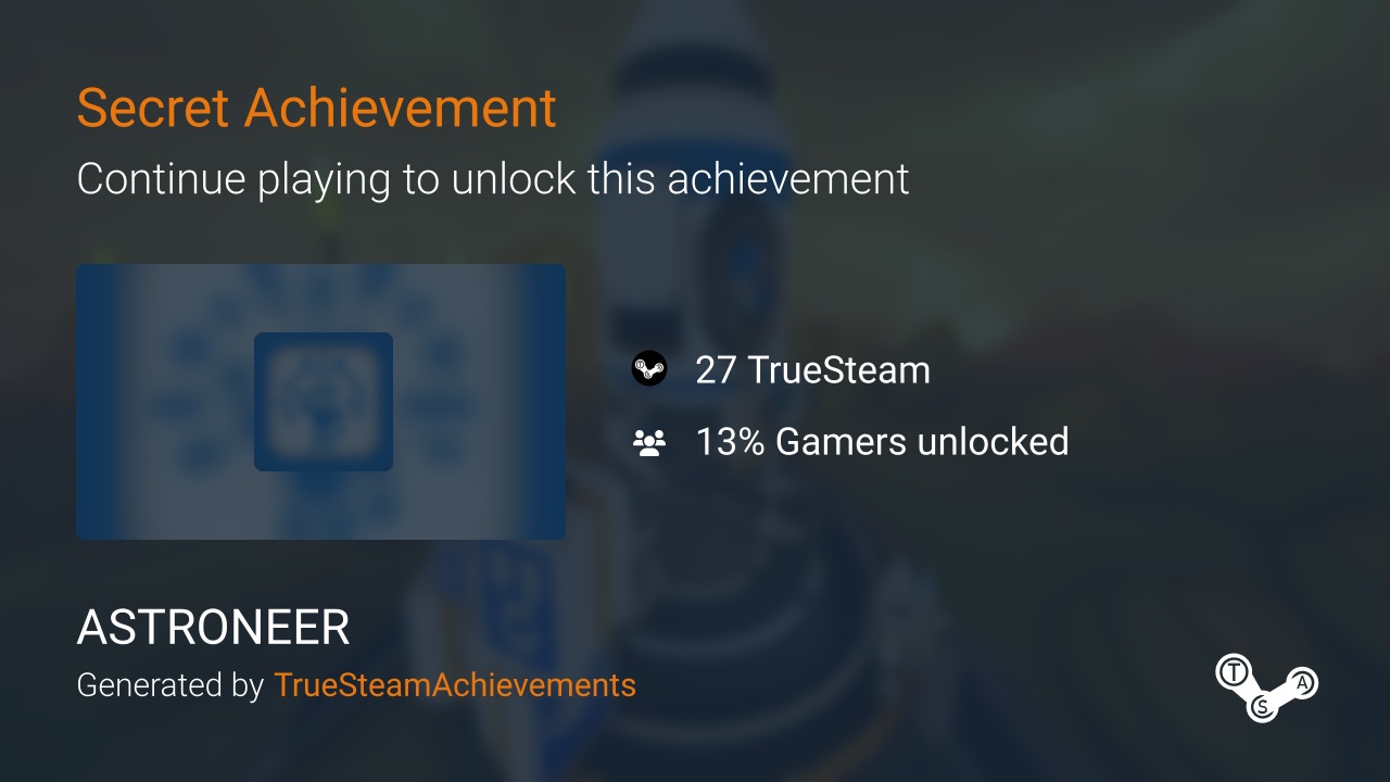 The Wanderer's Way achievement in ASTRONEER