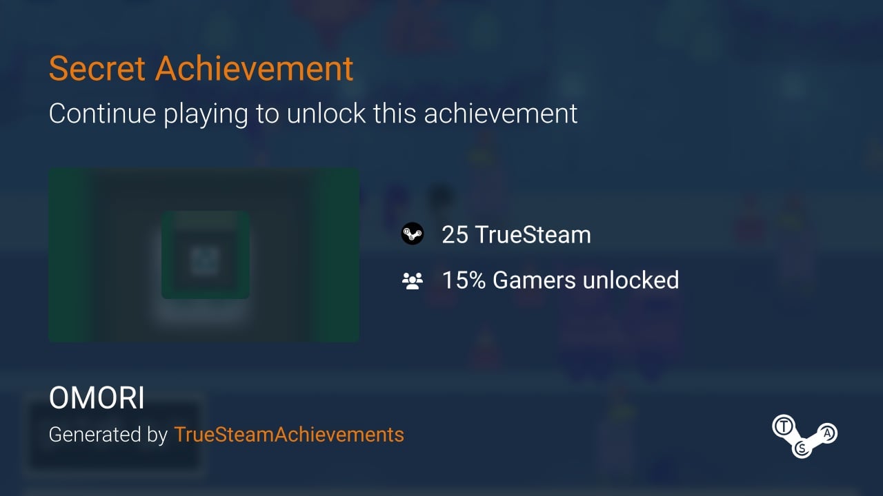 Reduce, reuse, and recycle! achievement in OMORI