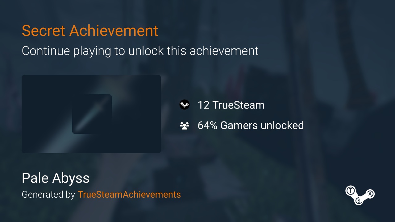 Moonlight achievement in Pale Abyss