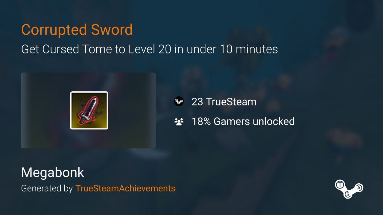 Corrupted Sword achievement in Megabonk