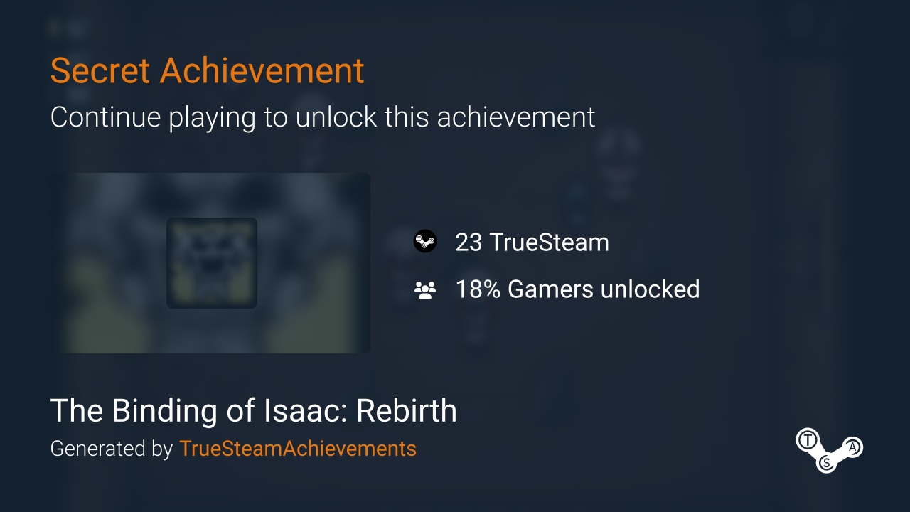 The Real Platinum God achievement in The Binding of Isaac: Rebirth